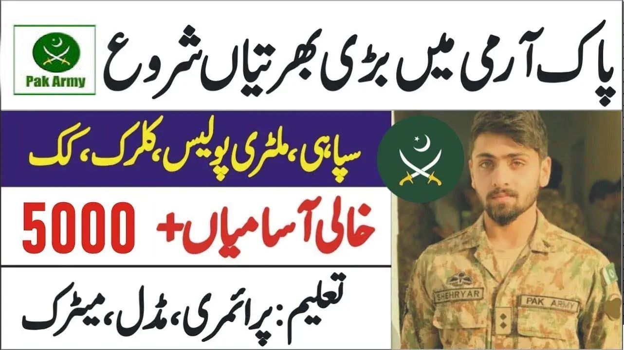 Pak Army Jobs 16 May 2026 Apply Now